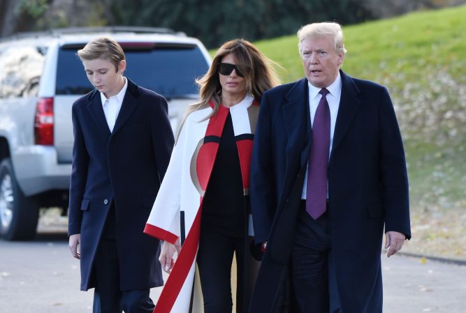 Barron, fiul Melaniei și al lui Donald Trump, a avut coronavirus