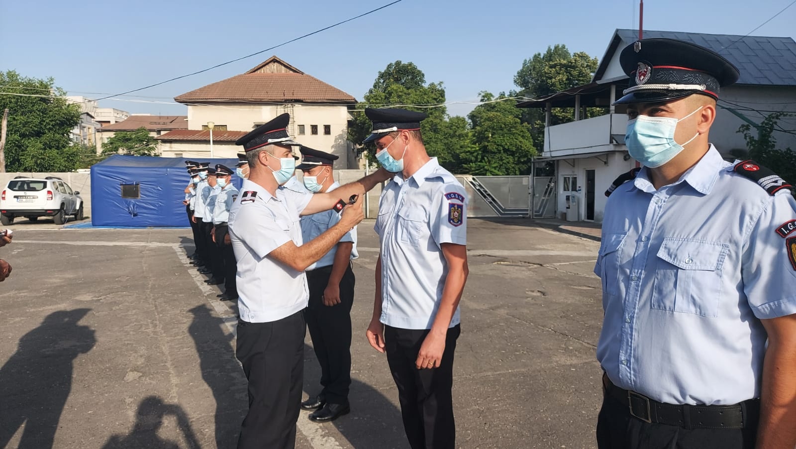 Înaintări în grad, la ISU Olt