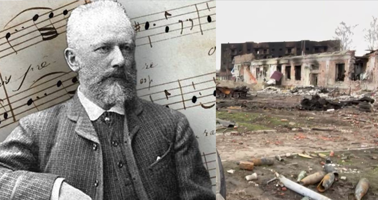 Casa compozitorului Ceaikovski, distrusă de armata rusă în nord-estul ...