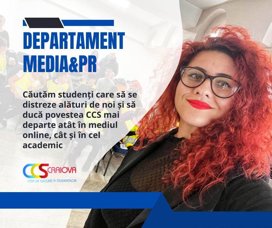 Casa de Cultură a Studenților recrutează