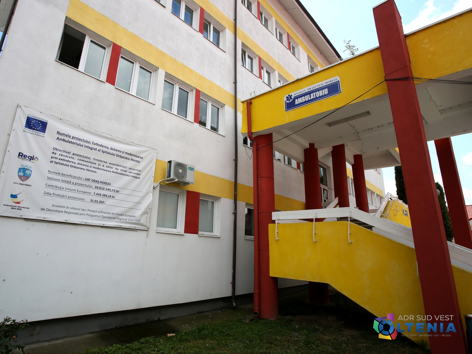 Vâlcea. Ambulatoriul Spitalului Horezu, extins cu fonduri europene