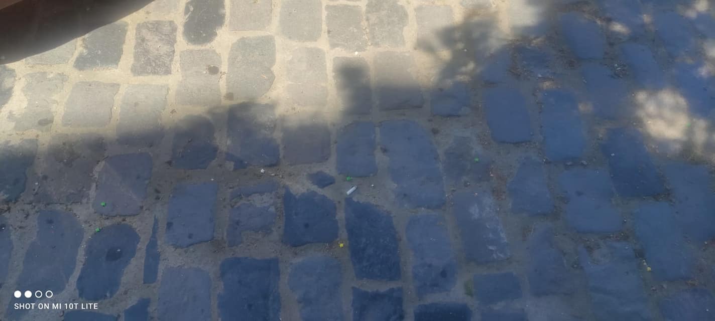 FOTO! A scuipat pe casa Domnului