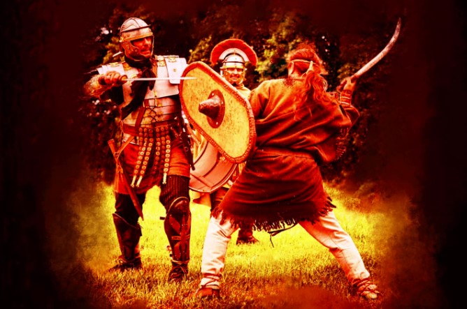 Istorie antică reconstituită la Muzeul Satului. Înfruntarea Lupilor ...