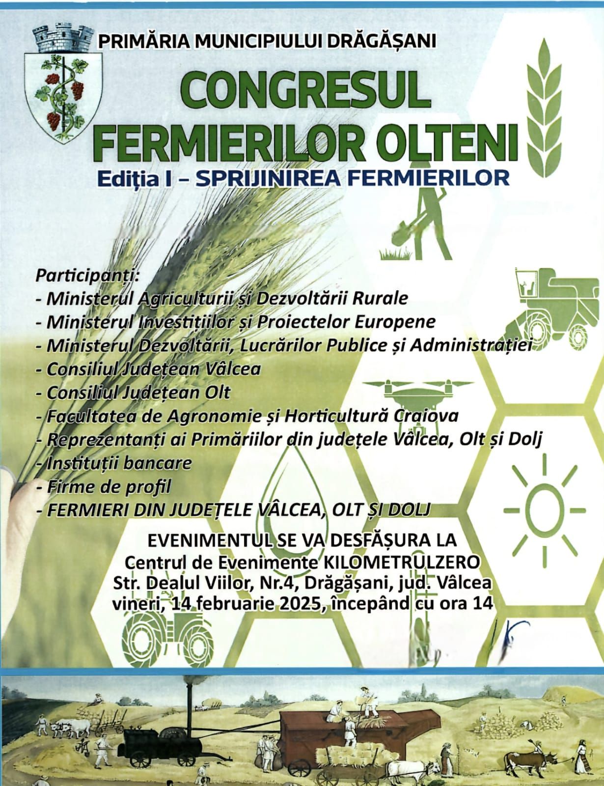 Congresul Fermierilor Olteni la Drăgășani - Jurnalul Olteniei - Stiri ...