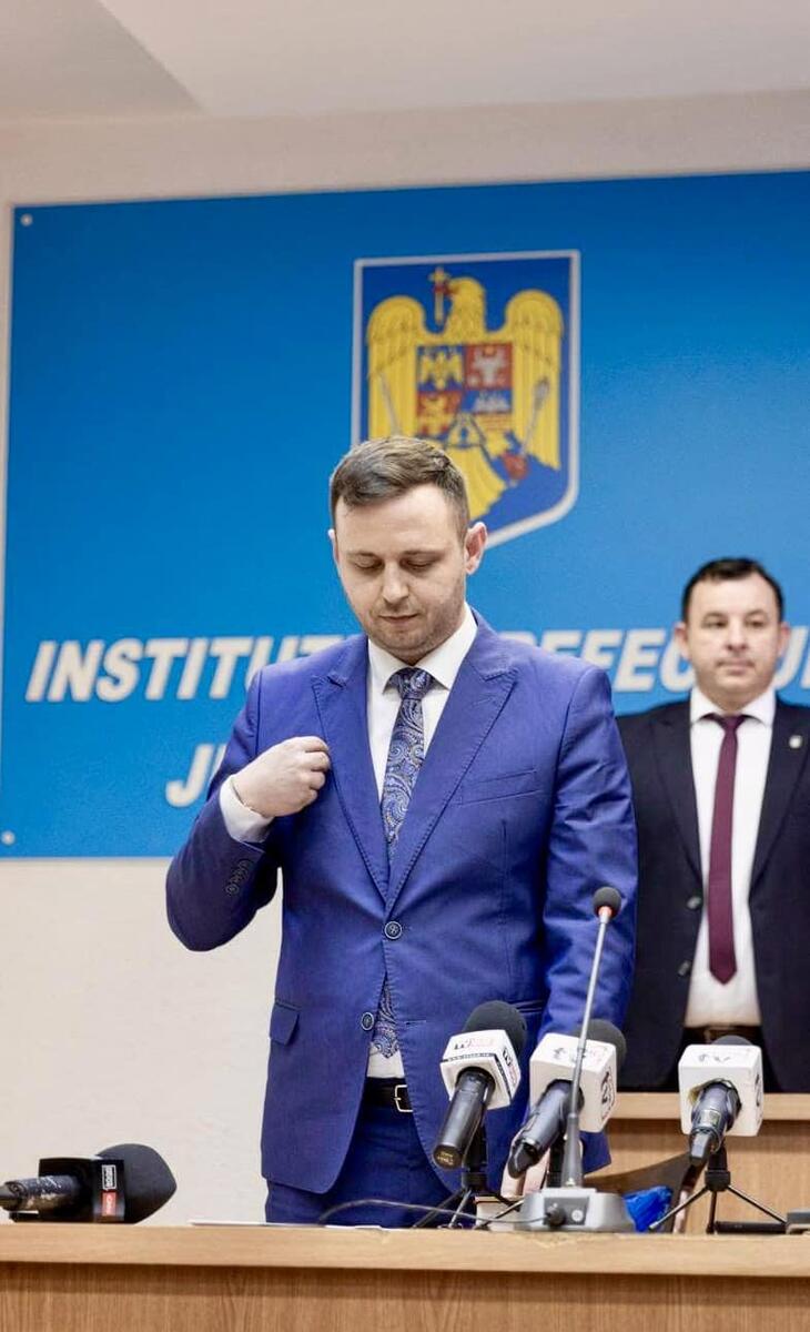 Noul subprefect de Gorj și-a făcut public numărul de telefon