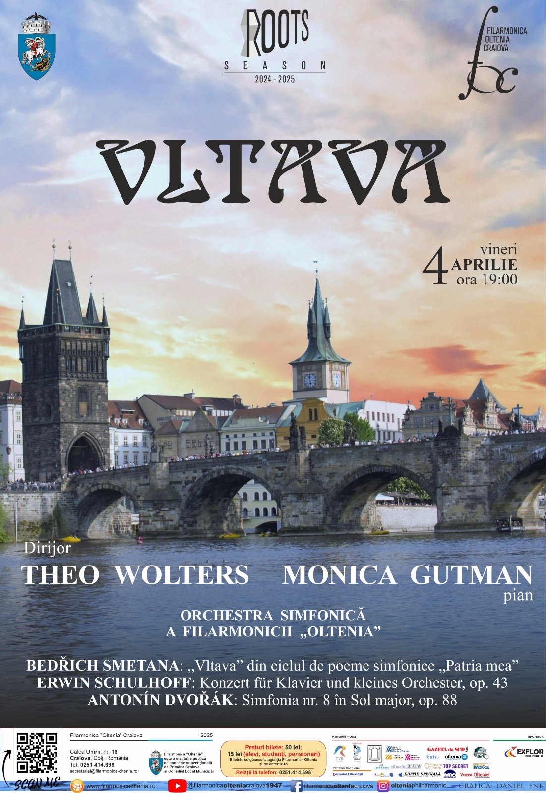 Filarmonica Oltenia Craiova-Muzică din inima Boemiei și un concert de ...