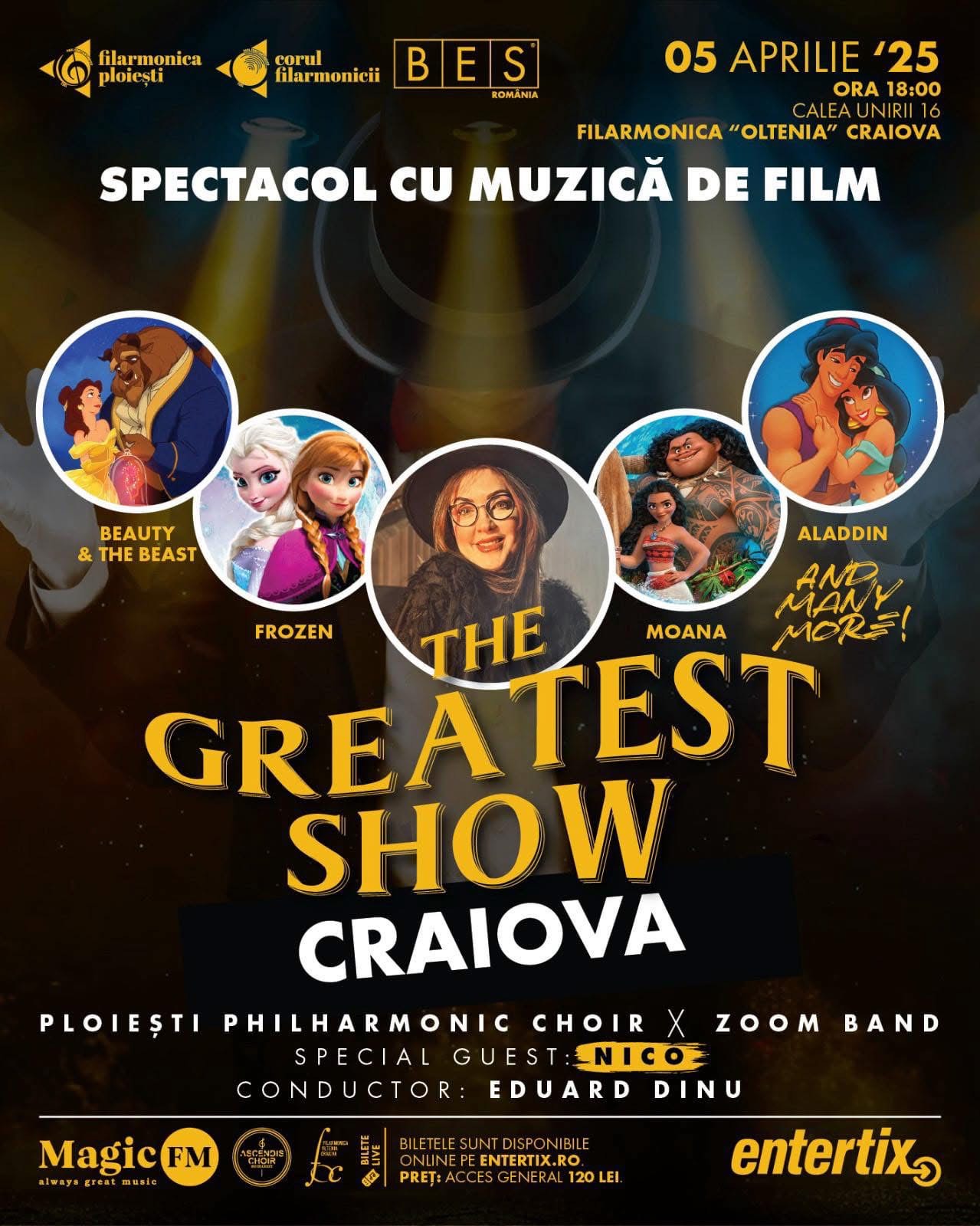 „The Greatest Show” – Turneul care aduce magia muzicii de film pe ...